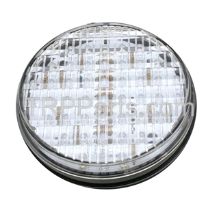 BACKUP LIGHT - 4" ROUND 45 LED - WHITE - CLEAR LENS