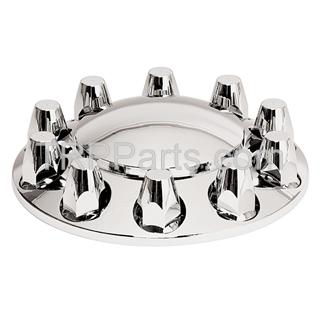 KIT-HUB&NUT COVER ABS PLASTIC FRONT/REAR