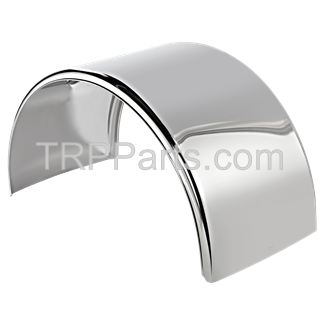 TANDEM FENDER - STAINLESS STEEL - NO RIB