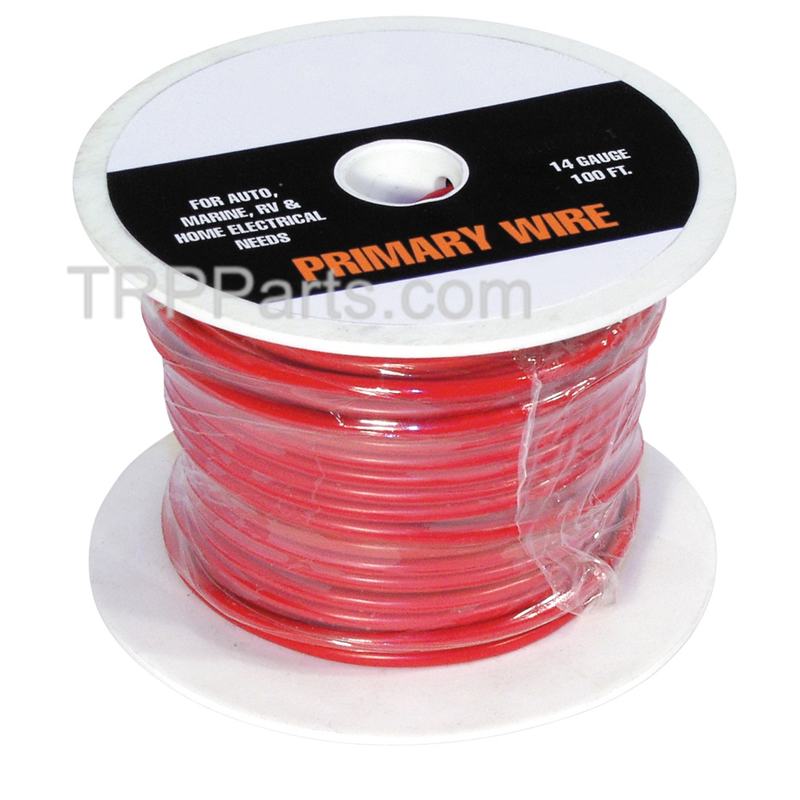 WIRE SPOOL - 14 GAUGE - 100' - BLACK