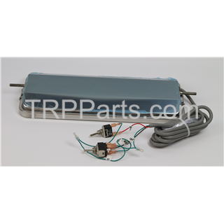 WEST COAST MIRROR - 7" X 16" - HEATED - STAINLESS STEEL